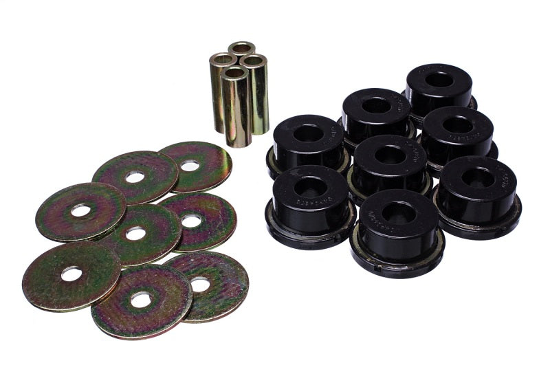 Energy Suspension 05-09 Subaru Legacy Rear Subframe Bushing Set - Blac