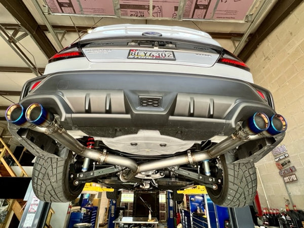 Subaru sti exhaust system store